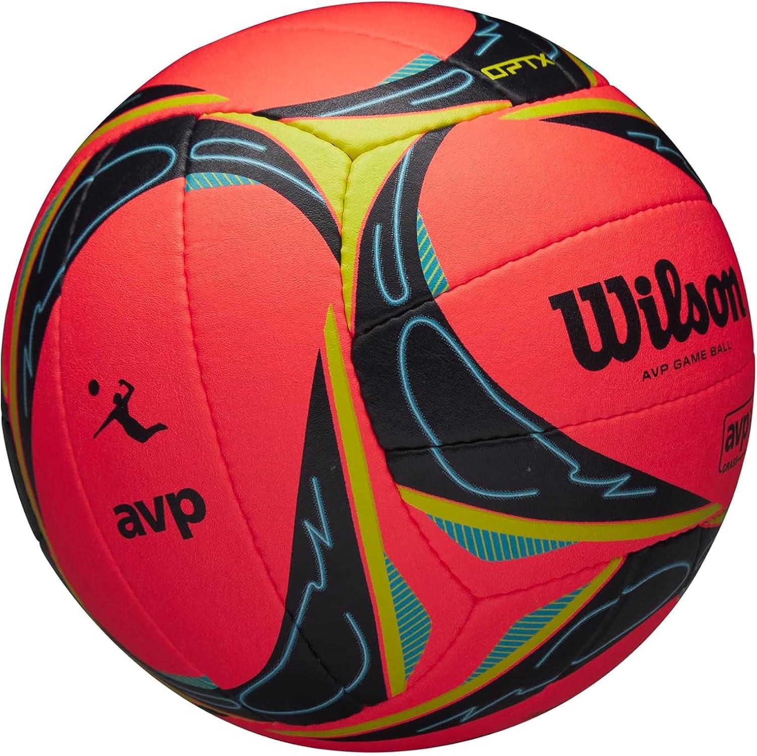 Wilson AVP Game Volleyballs – Official Size(AVP OPTX Grass Volleyball ...