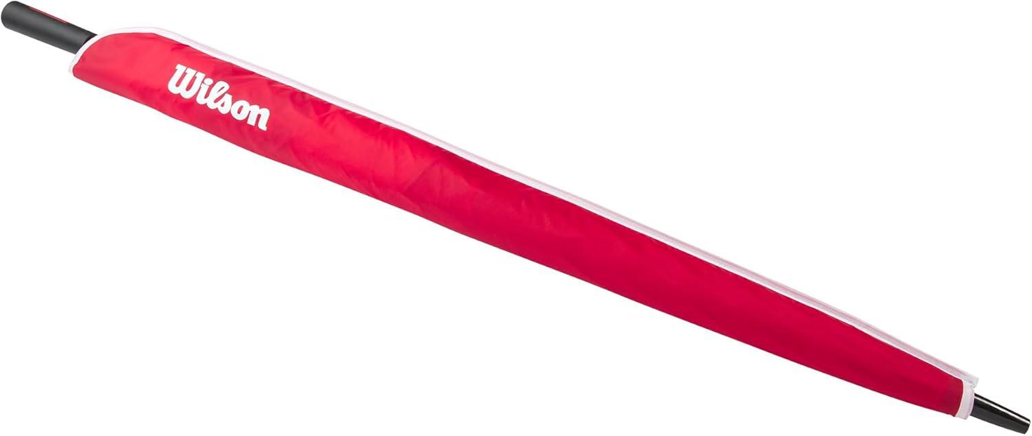 Wilson Tour Golf Umbrella – White/Red - WILSON Game Ready Store