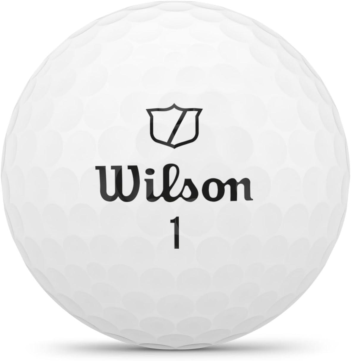 Wilson 2026 Staff Model Golf Balls- 12 Balls, White - WILSON Game Ready ...